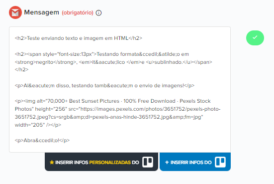 Gmail: Como configurar um e-mail em HTML – Central de Ajuda | Pluga